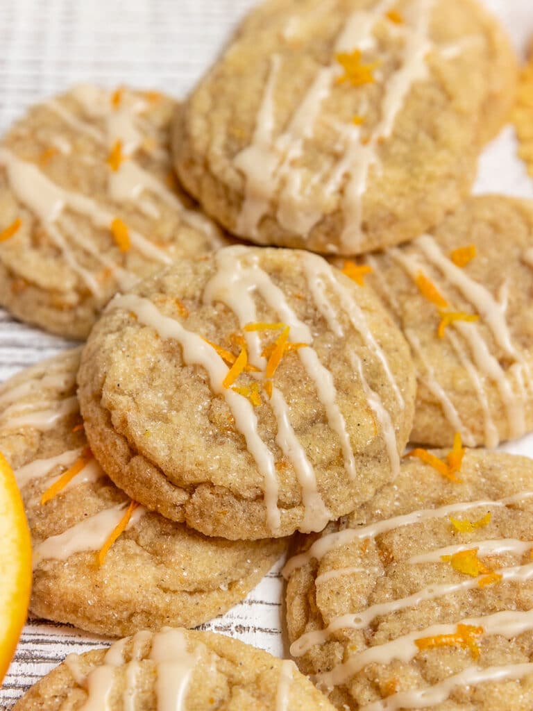 Vegan Orange Cardamom Sugar Cookies - ShortGirlTallOrder