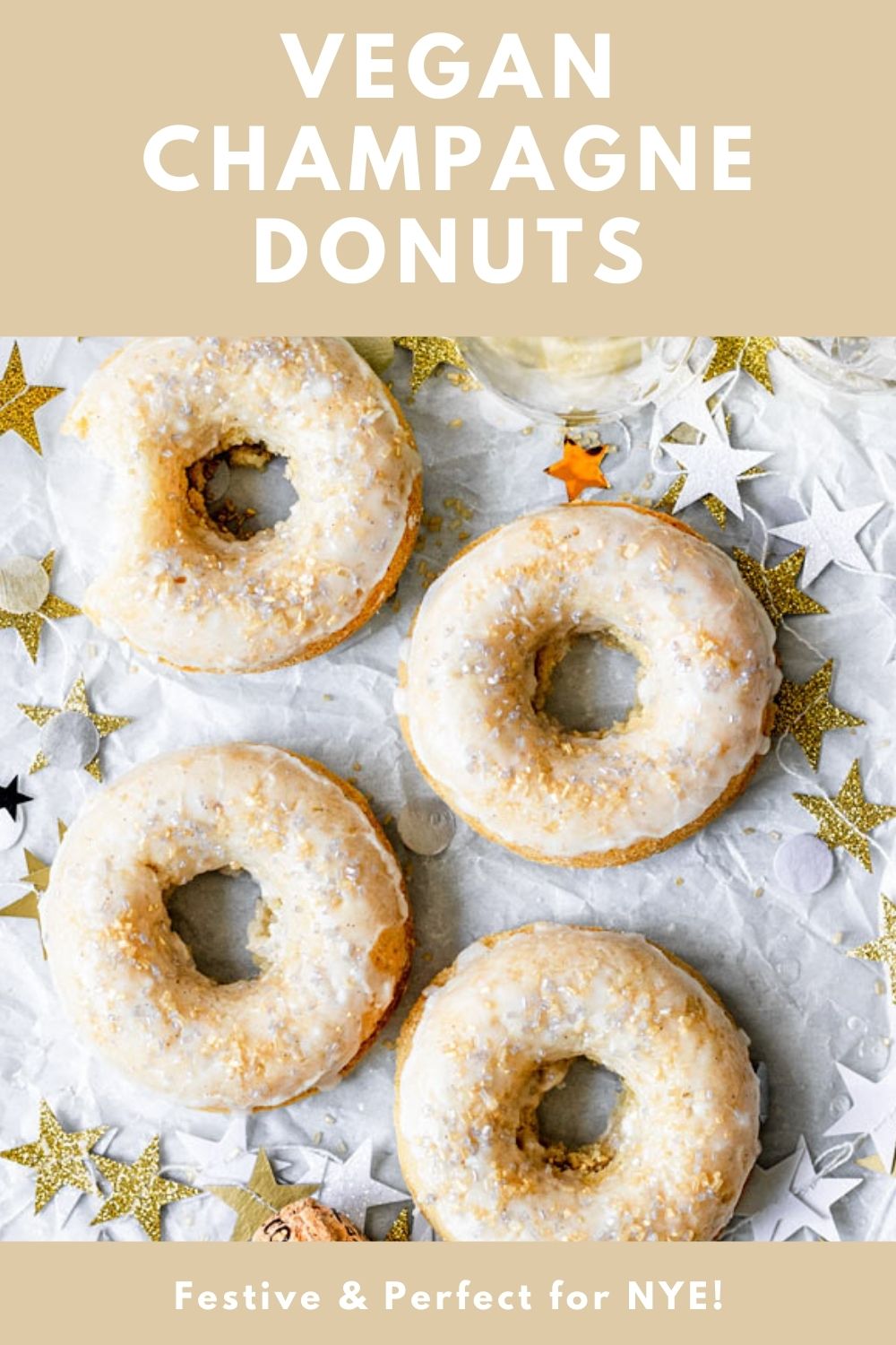 Vegan Champagne Donuts - ShortGirlTallOrder
