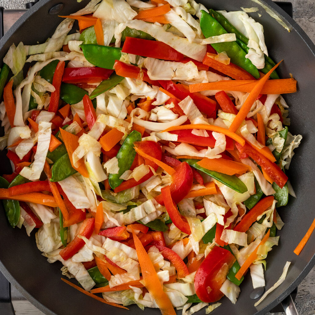 Vegan Yaki Udon - ShortGirlTallOrder