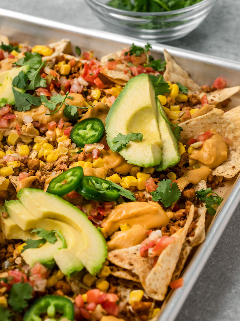 The Best Vegan Nachos - ShortGirlTallOrder