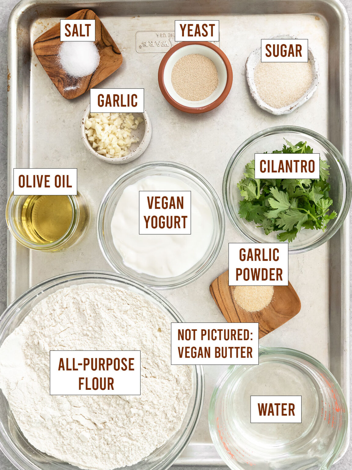 Vegan Garlic Naan - ShortGirlTallOrder