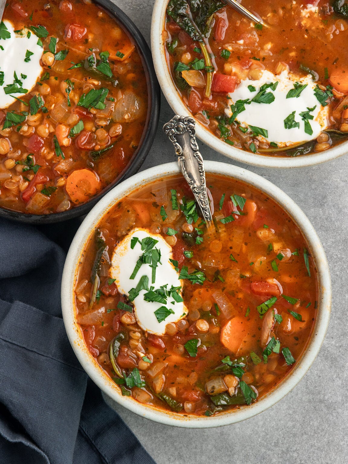 One-Pot Lentil Soup - ShortGirlTallOrder