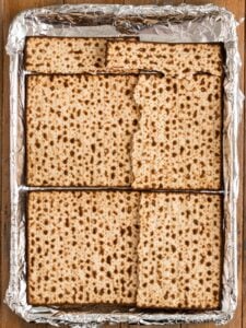 Chocolate Toffee Matzo Crack - ShortGirlTallOrder