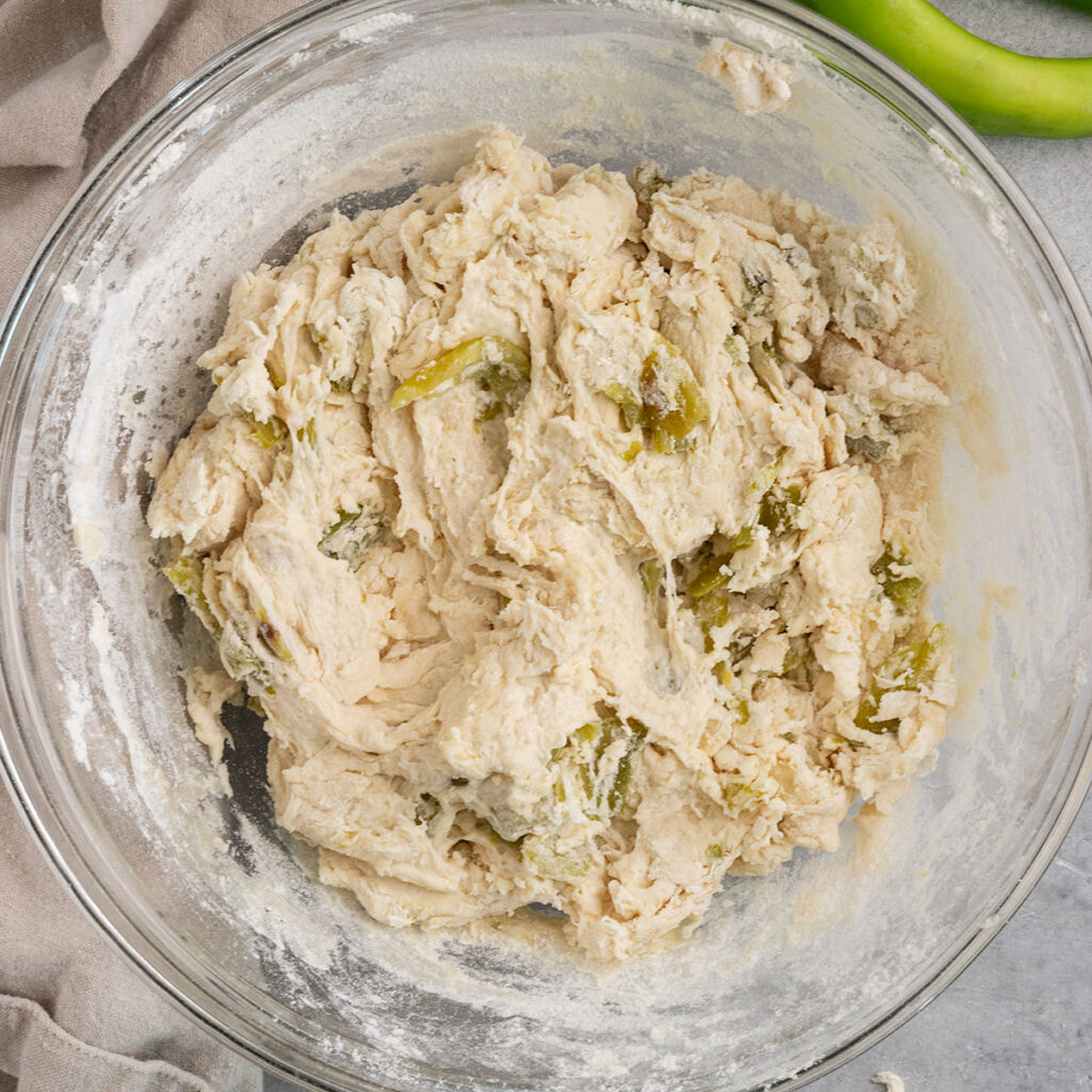 Vegan Green Chile Garlic Rolls - ShortGirlTallOrder