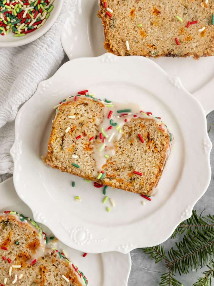 Vegan Sugar Cookie Bread - ShortGirlTallOrder