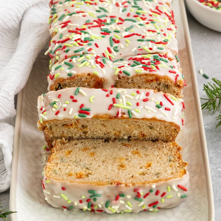 Vegan Sugar Cookie Bread - ShortGirlTallOrder